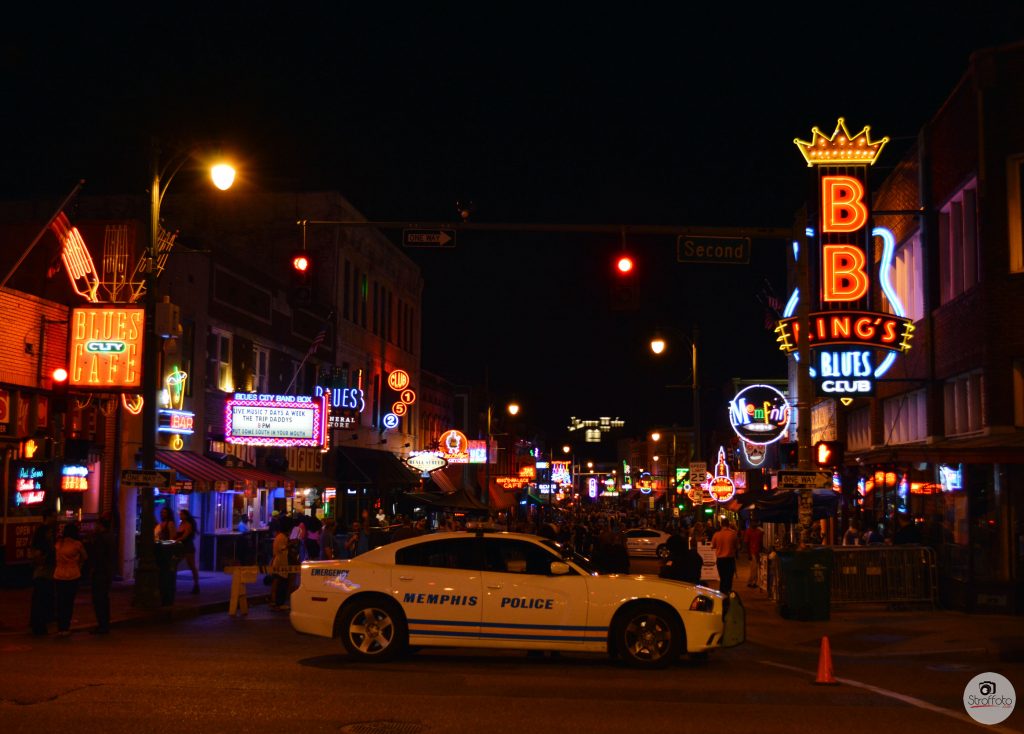 Photo of the Week - Beale Street at Night